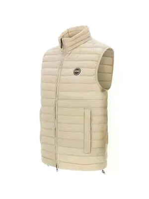 COLMAR Quilted Zipped Gilet - Neutrals