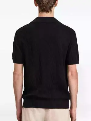 Frescobol Carioca Rino V-neck T-shirt - Black