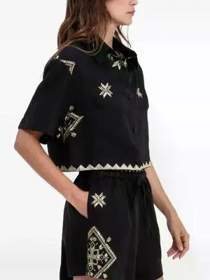Greek Archaic Kori Button Up Tops