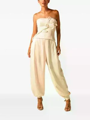 JBQ Gathered Ankle Side Pocket Trousers