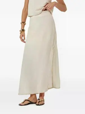SCARLETT POPPIES Lennie Side-slit Maxi Skirt