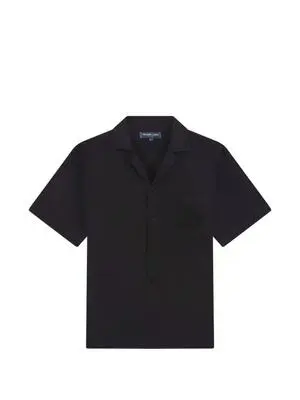 Frescobol Carioca Alves Embroidered Pocket Shirt