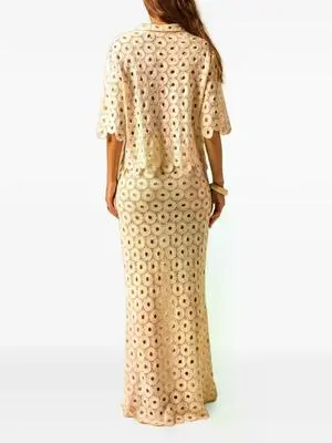 JBQ Maud Zip-up Maxi Skirt