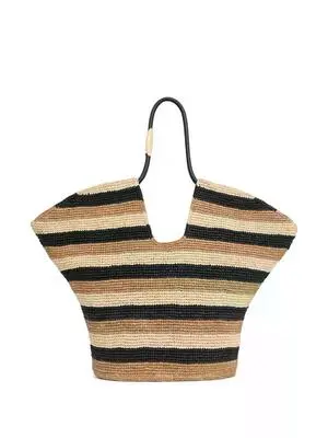 Zimmermann Striped Beach Bag - Neutrals
