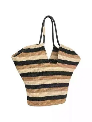 Zimmermann Striped Beach Bag - Neutrals
