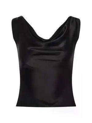 ALEXIA & ANTONIA Cowl-neck Blouse