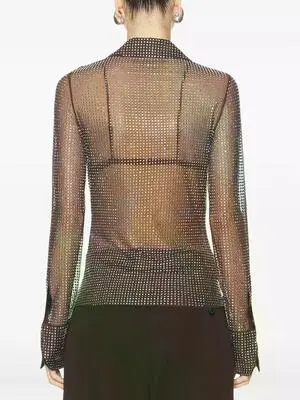 Monse Embellished Shirt - Brown