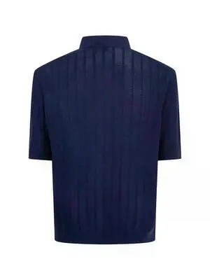 BALLANTYNE Openwork Knitted Shirt