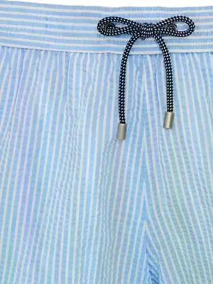 PATRICK ASSARAF Striped Swim Shorts