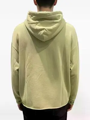 FOUND Embroidered Floral Hoodie - Green