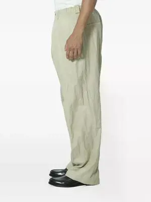 WILLY CHAVARRIA Toluca Wide-leg Cotton Trousers