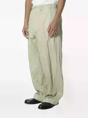 WILLY CHAVARRIA Toluca Wide-leg Cotton Trousers