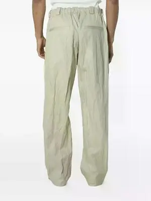 WILLY CHAVARRIA Toluca Wide-leg Cotton Trousers