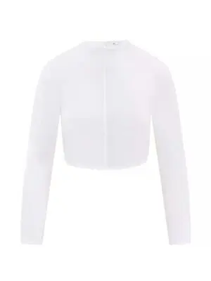 ARTEMIS DICIERO Long-sleeve Crop Top