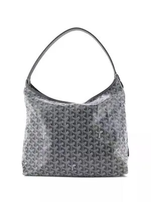 Goyard Boheme Coated Canvas Hobo Bag - Grey