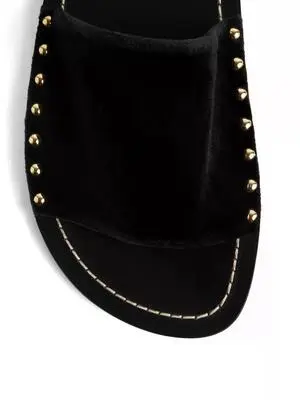 TOTEME Studded Detail Slides