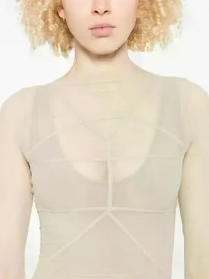Rick Owens Long-sleeve Maxi Dress - Neutrals