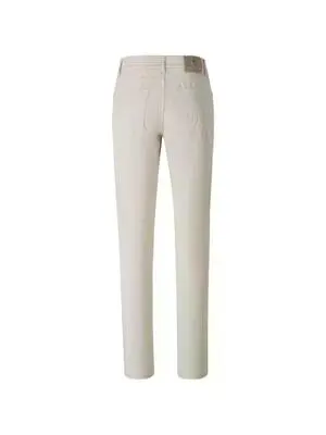 RICHARD J. BROWN Logo-patch Jeans - Neutrals