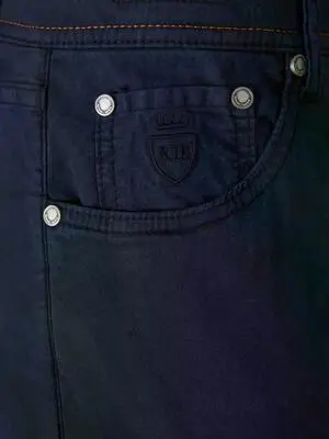 RICHARD J. BROWN Logo-patch Jeans - Blue
