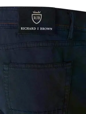 RICHARD J. BROWN Logo-patch Jeans - Blue