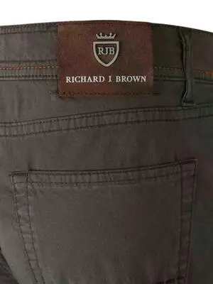 RICHARD J. BROWN Logo-patch Jeans - Brown