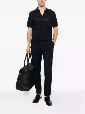 Jacob Cohen Button Trousers - Blue