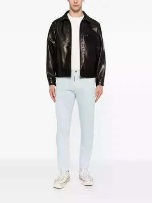 Dsquared2 Tomboy Jeans In Light Cotton - Blue