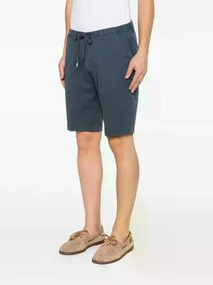 BRIGLIA 1949 Malibu Drawstring Waist Shorts - Blue