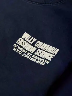 WILLY CHAVARRIA Graphic Print T-shirt - Blue