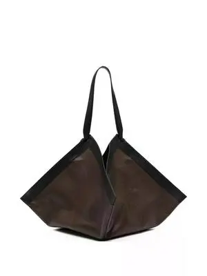 Yuzefi Large Wonton Shoulder Bag - Brown