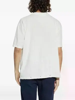 MISBHV Text-print T-shirt - Neutrals