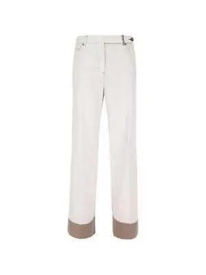 PANICALE Turn-up Trousers
