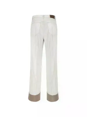 PANICALE Turn-up Trousers