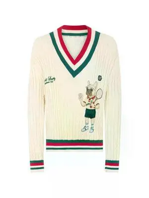Philipp Plein Tennis Club Sweater - Neutrals