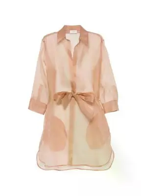 MAZZARELLI Organza Sheer Shirt