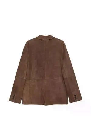 LEATHER AUTHORITY Pocket Panelled Blazer