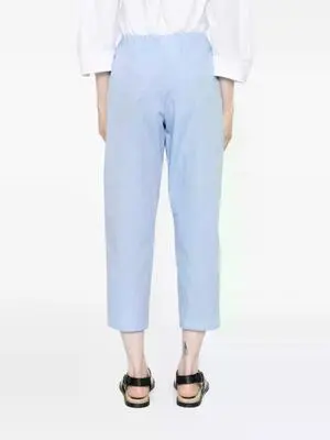 Dusan Elasticated-waistband Trousers - Blue