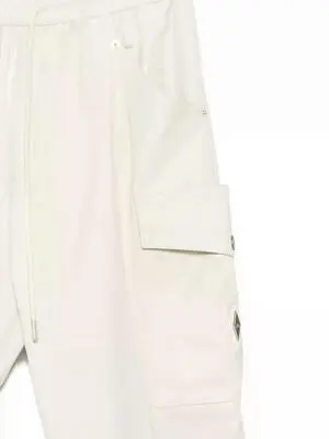 YES LONDON Drawstring-waist Cargo Pants - Neutrals