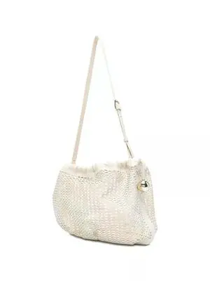 Patrizia Pepe Medium Bubble Leather Shoulder Bag
