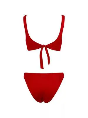 FISICO O-ring Detail Two-piece Bikini - Red