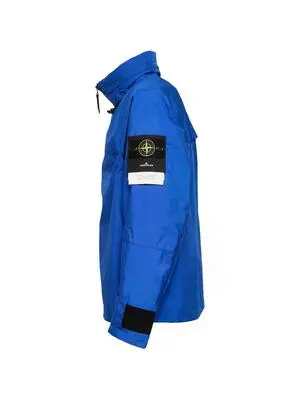 Stone Island Metal Lamina Zip Jacket - Blue