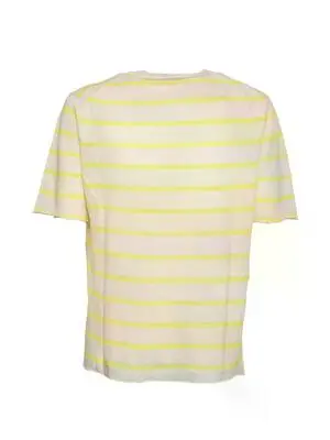 AMARANTO Striped Short-sleeve T-shirt