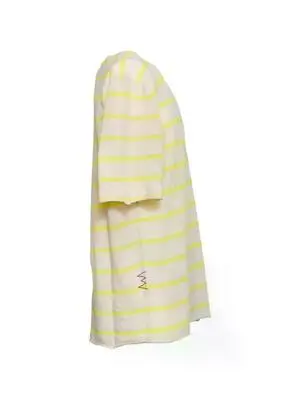 AMARANTO Striped Short-sleeve T-shirt