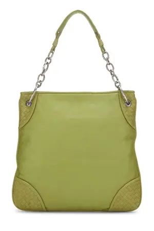 Bottega Veneta Intrecciato Leather Shoulder Bag