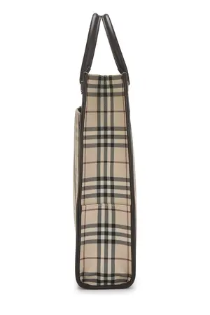Burberry House Check Vertical Tote