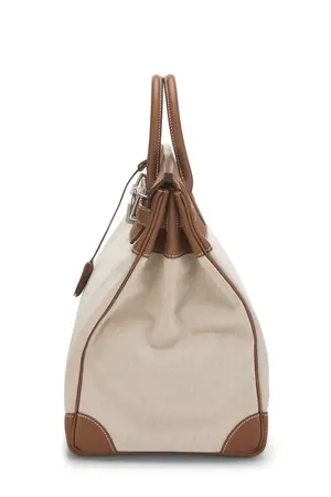 Hermès Gold Toile Hac Birkin 40