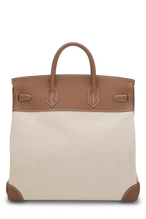 Hermès Gold Toile Hac Birkin 40