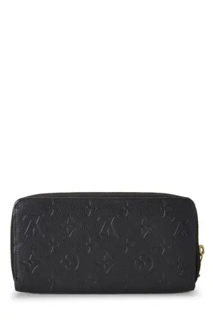 LOUIS VUITTON Bleu Infini Monogram Empreinte Secret Wallet - Navy