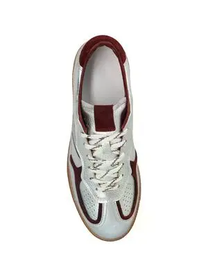 ALOHAS Tb.490 Shimmer Leather Sneakers - Silver