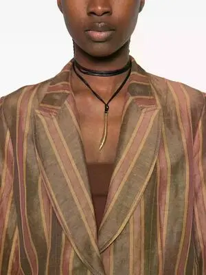 UMA WANG Karon Striped Blazer
